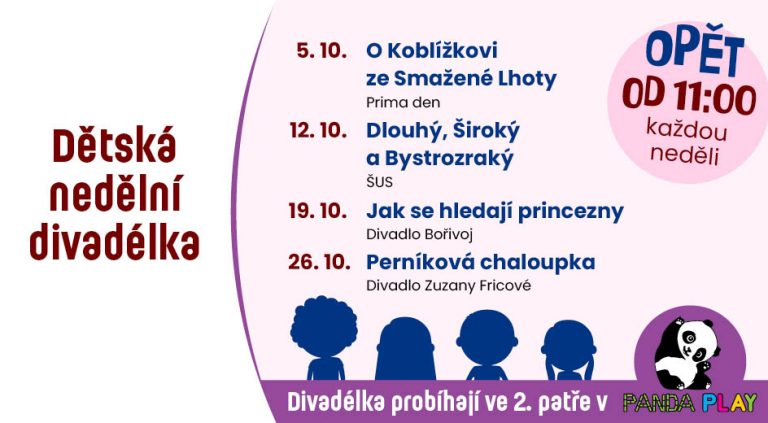 Říjnová divadélka v OC Stromovka - Centrum Stromovka